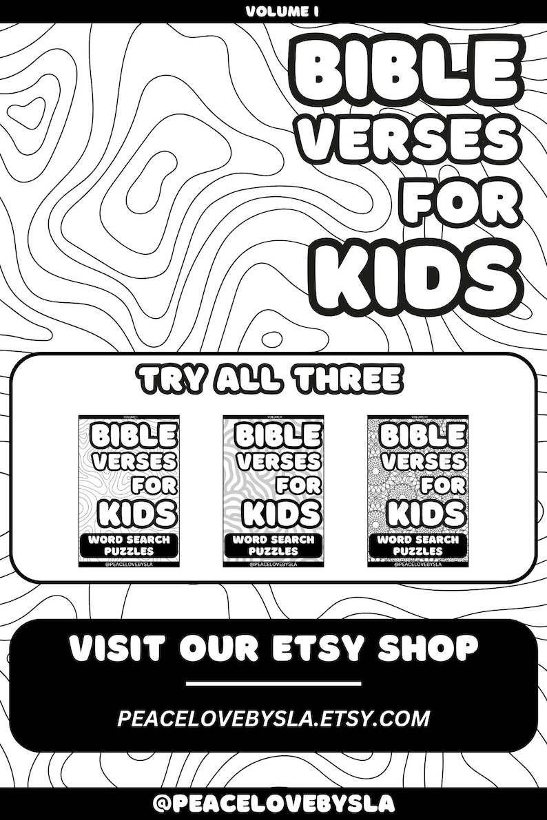 Kids Bible Verse Word Search & Coloring Pages: Sunday School Activity ...