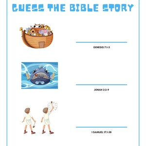 Kids Bible Activities for Travel | Airplane Games & Printable Workbook ...