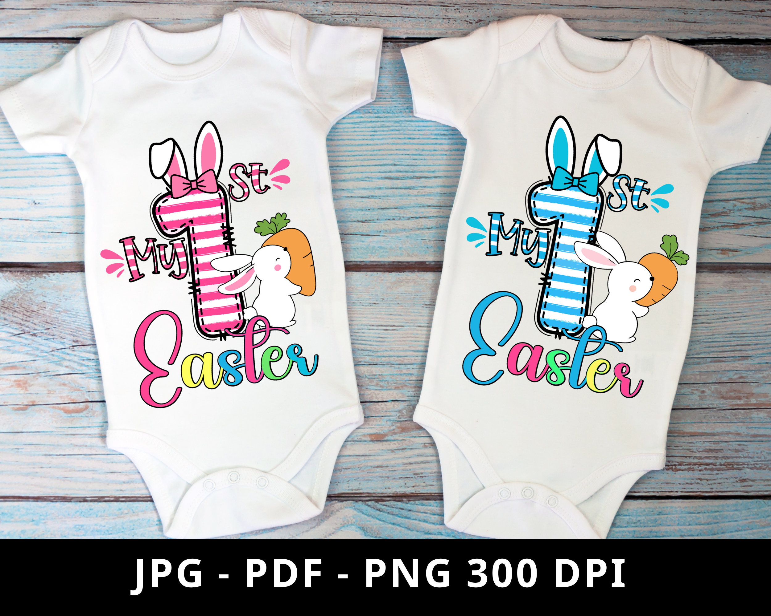 My 1st Easter, Baby First Easter Clipart, My First Easter PNG ...