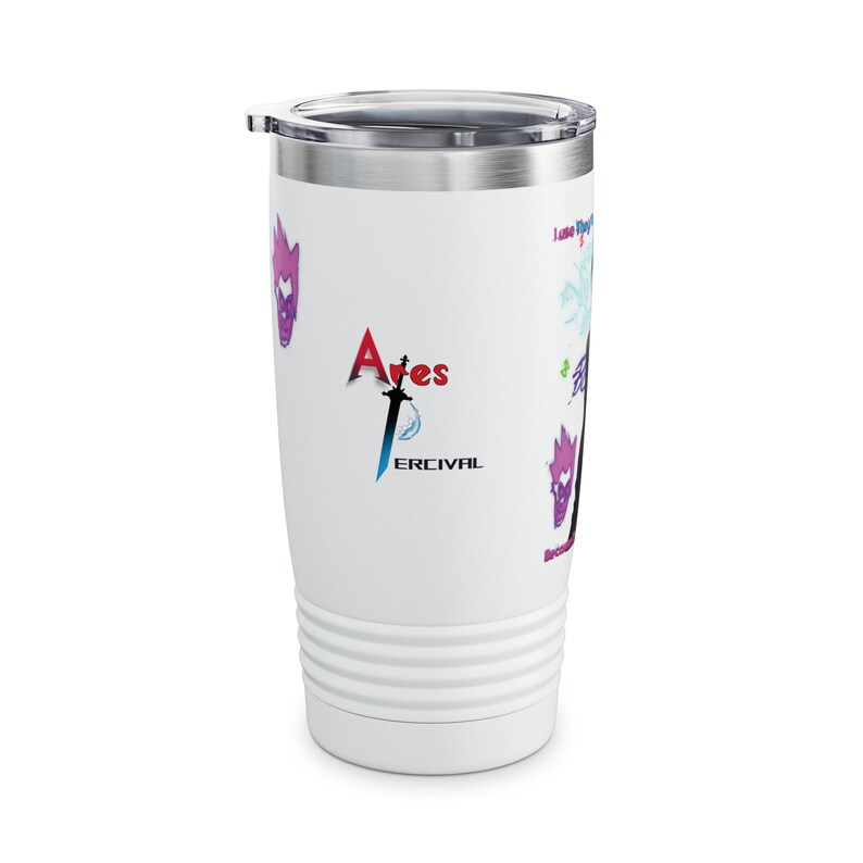 Jinx Arcane Graffiti Tumbler League of Legends Fanart 20oz Ringneck Cup ...