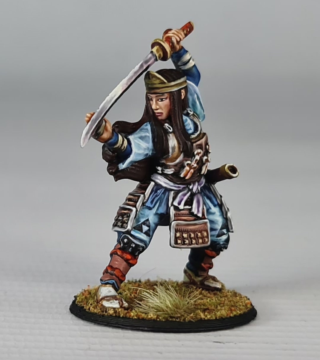 3d Printed Female Samurai 32mm, Dnd, Pathfinder, Tabletop, Wargame ...