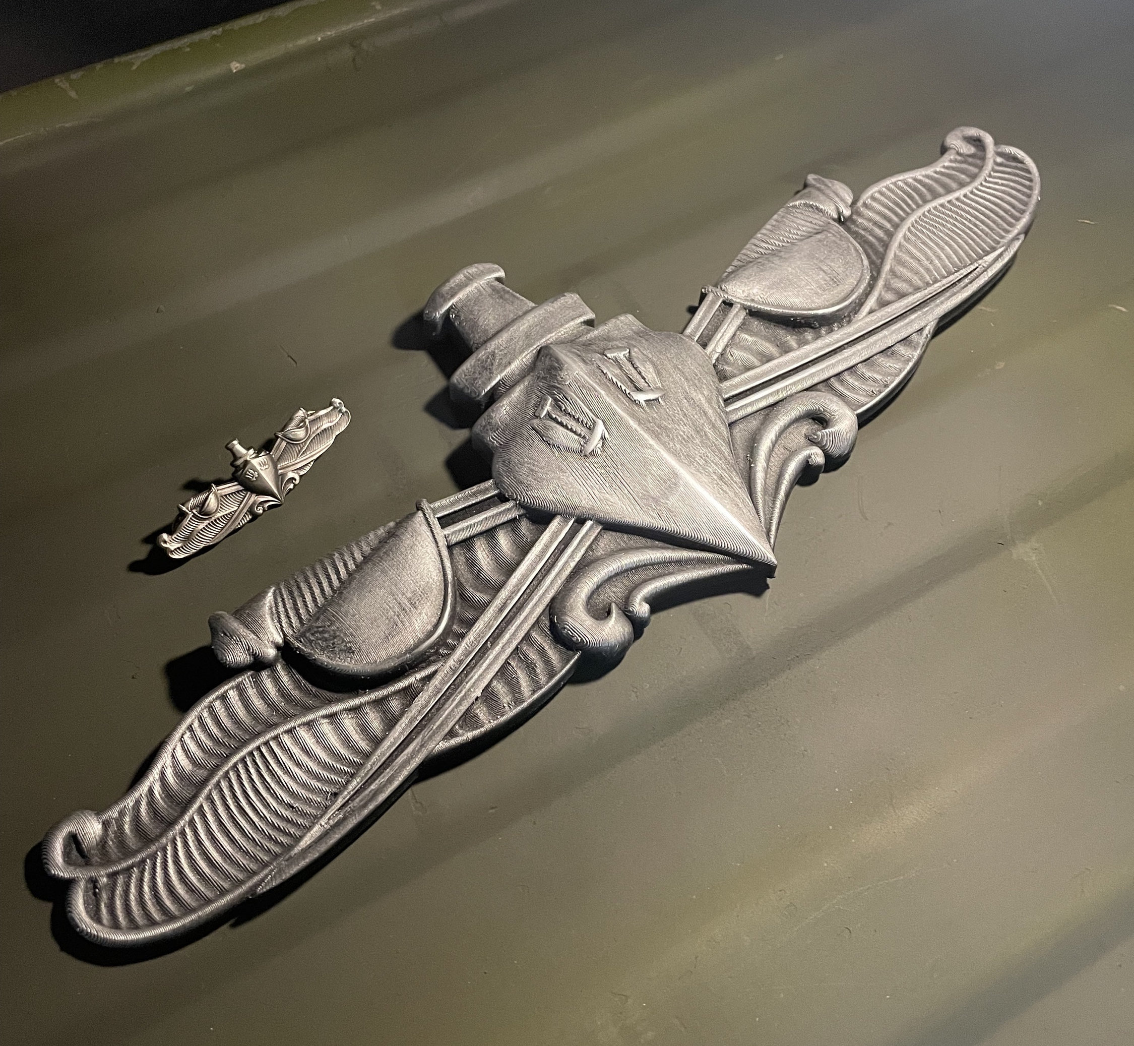 3D Printed Navy Enlisted Surface Warfare Specialist ESWS Warfare Device ...