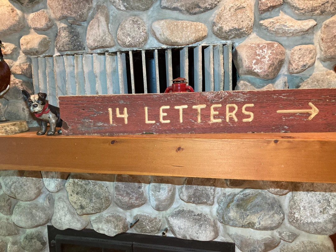 Custom 100% Authentic Reclaimed Barnwood Sign Made to Order With Hand ...