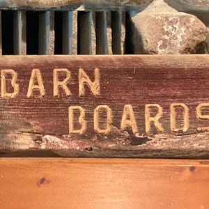 Barn Board Sign - Etsy