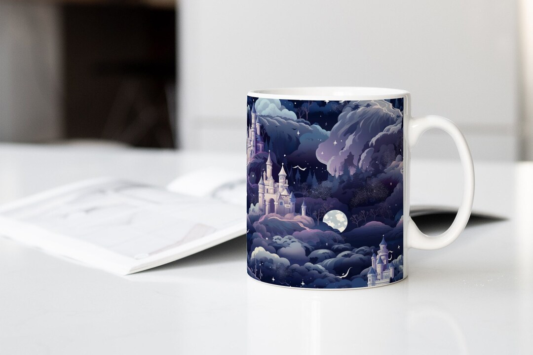Fairy Tale Castle Mug, Castle Mug, Storybook Castle Mug, Dreamy Mugs ...