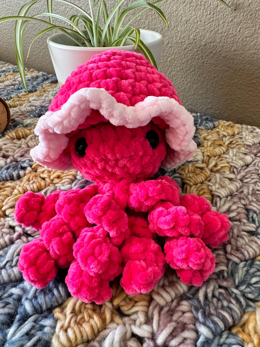 Jellyfish Fidget Toy Stuffed Toy Aquatic Animal Plush Junior Jellyfish ...