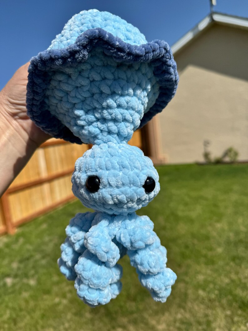 Jellyfish Fidget Toy Stuffed Toy Aquatic Animal Plush Junior Jellyfish ...