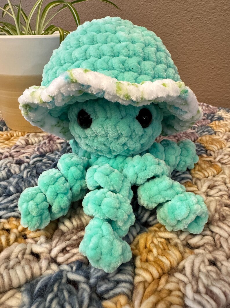 Jellyfish Fidget Toy Stuffed Toy Aquatic Animal Plush Junior Jellyfish ...