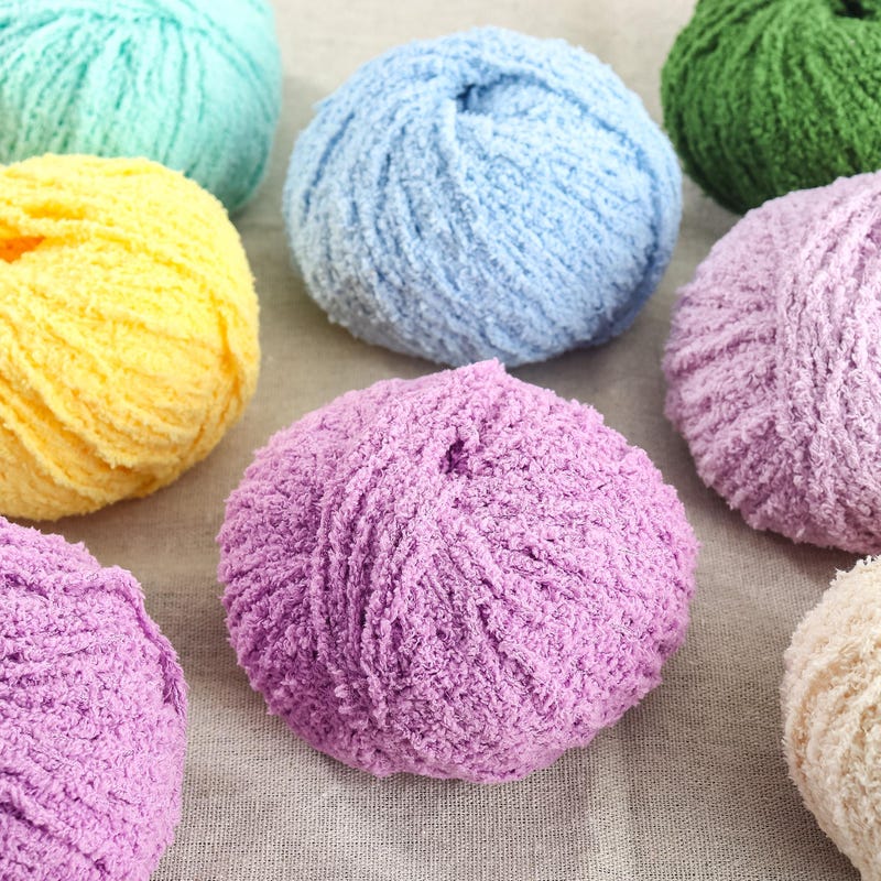 Fluffy Yarn - Etsy