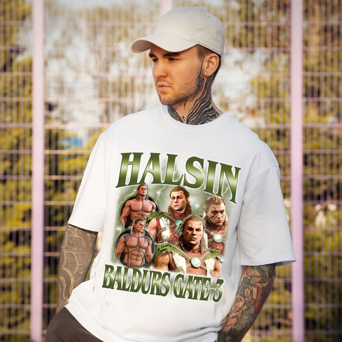 Limited Halsin Baldurs Gate 3 Vintage T-shirt, Gift for Women and Man ...