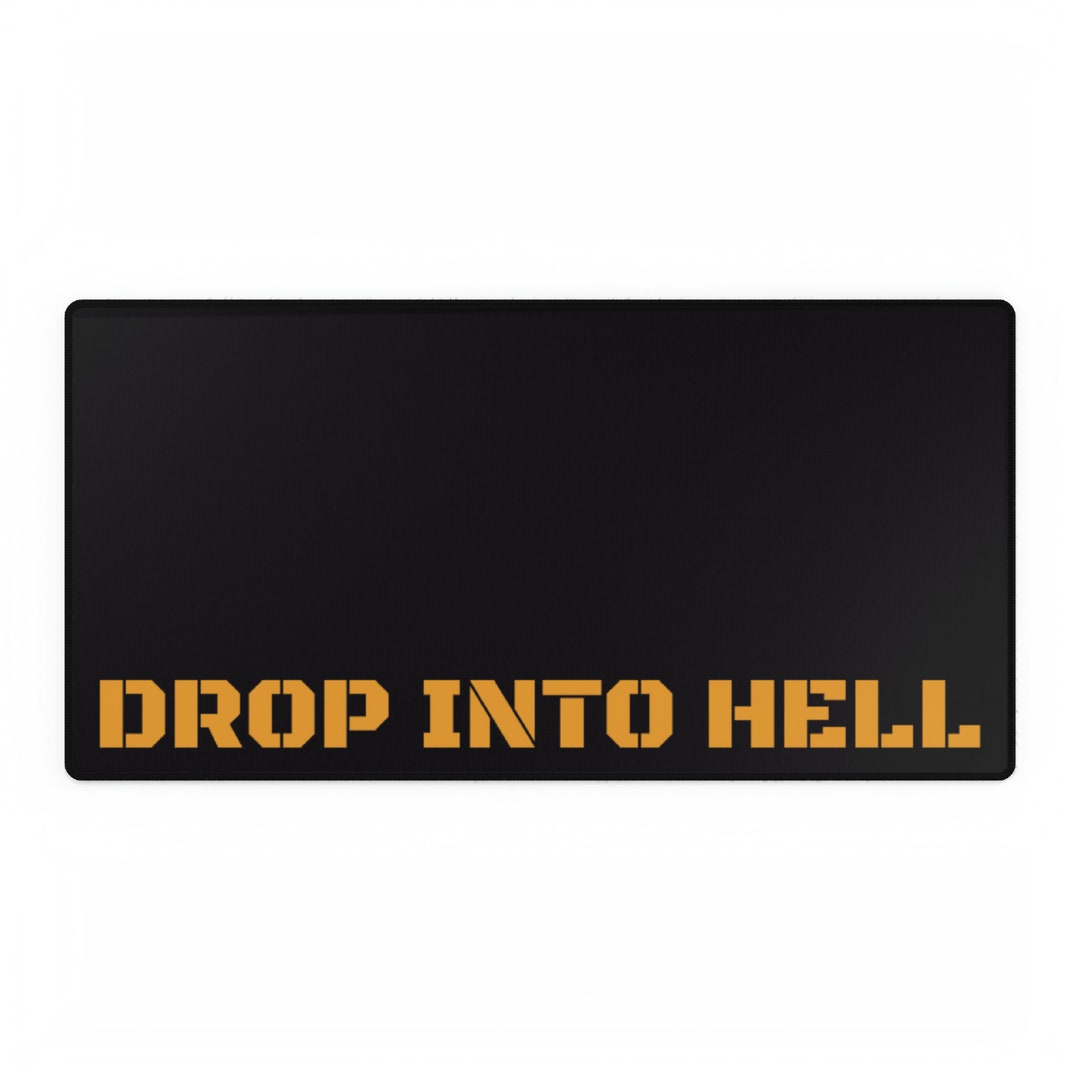Helldivers 2 Drop Into Hell Desk Mat, Helldivers 2, Dropping In, Drop ...