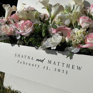 Flower Box Welcome Sign Download Instructions Vinyl - Etsy