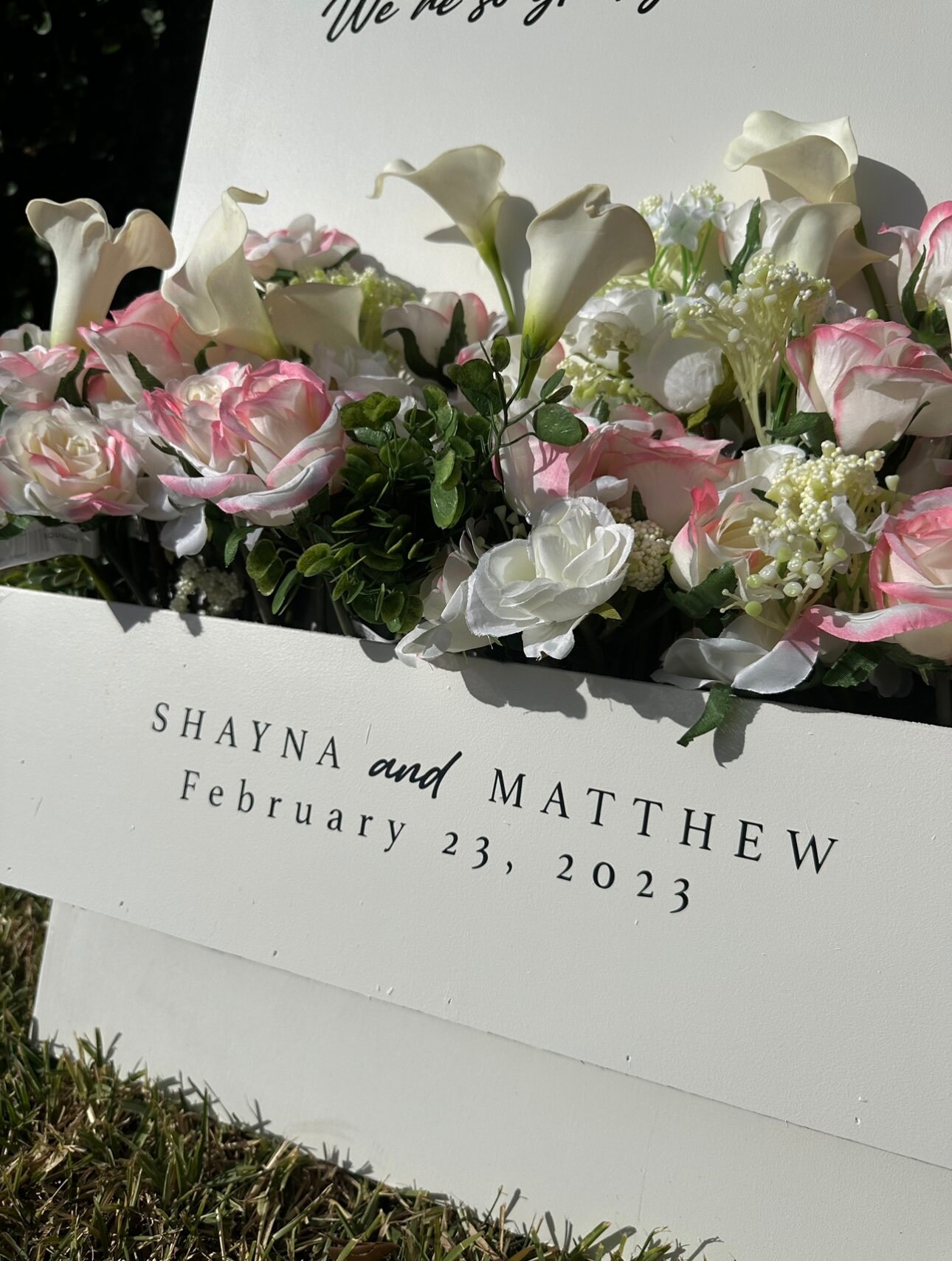 Flower Box Welcome Sign Download Instructions Vinyl - Etsy