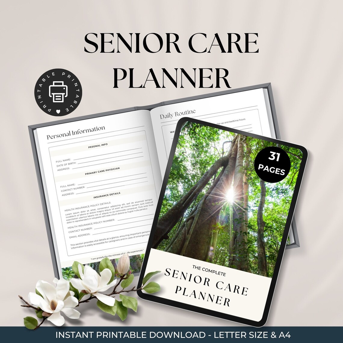 Elderly Care Checklist, Caregiving Checklist, Caregiver Task List ...