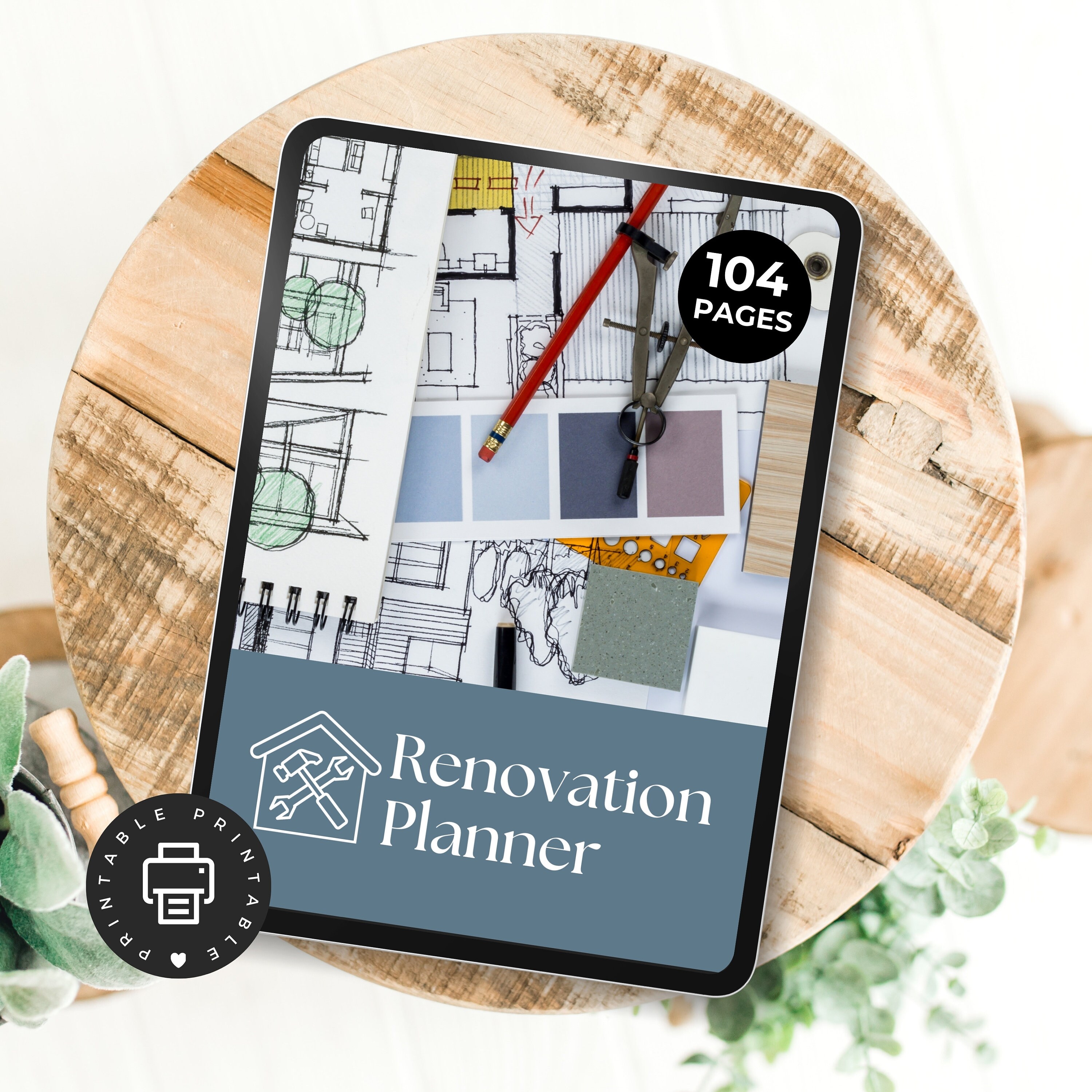 Home Renovation Planner, House Improvement, Project Plan, DIY Project ...