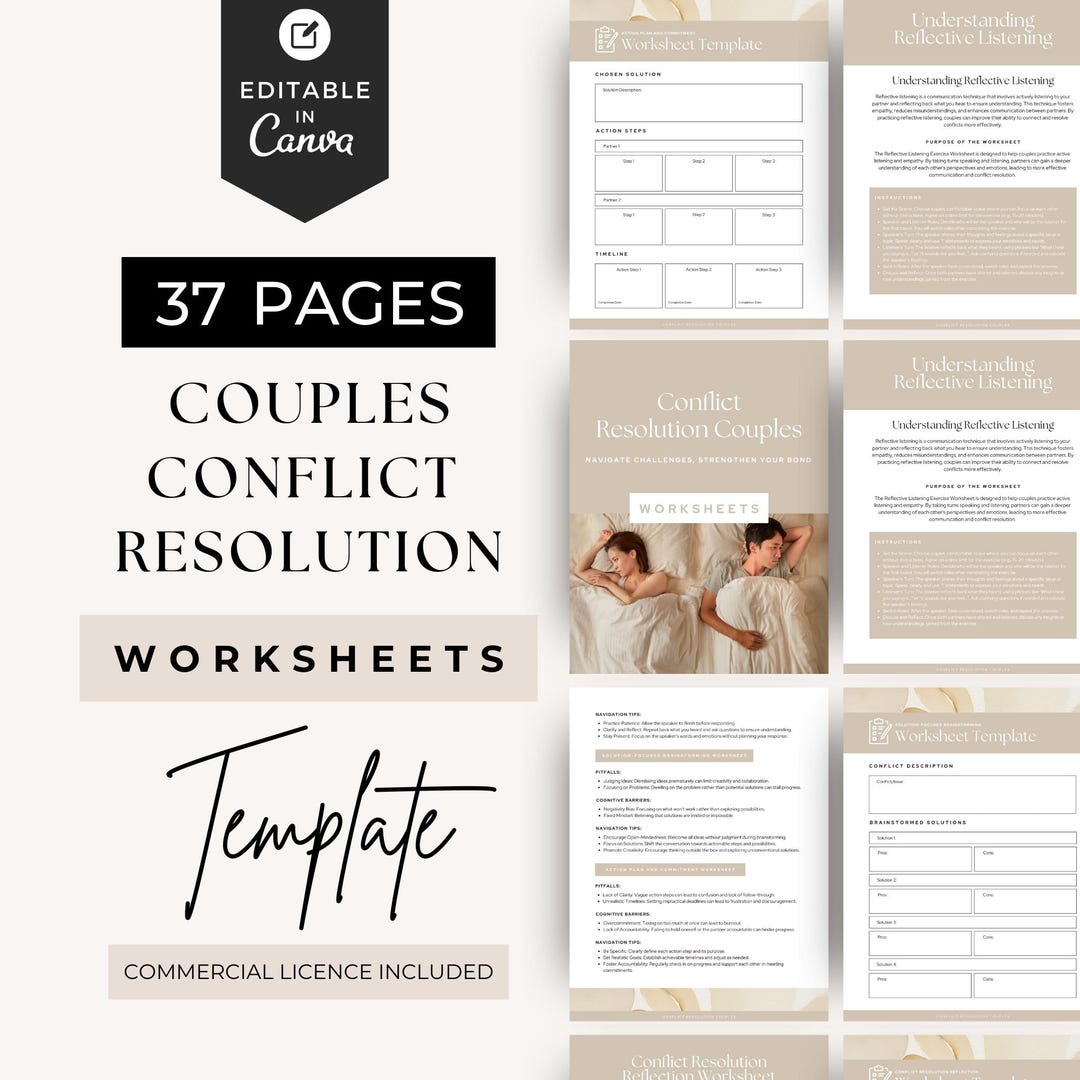 Building Trust Worksheets, Trust Therapy Workbook, Couples Therapy ...