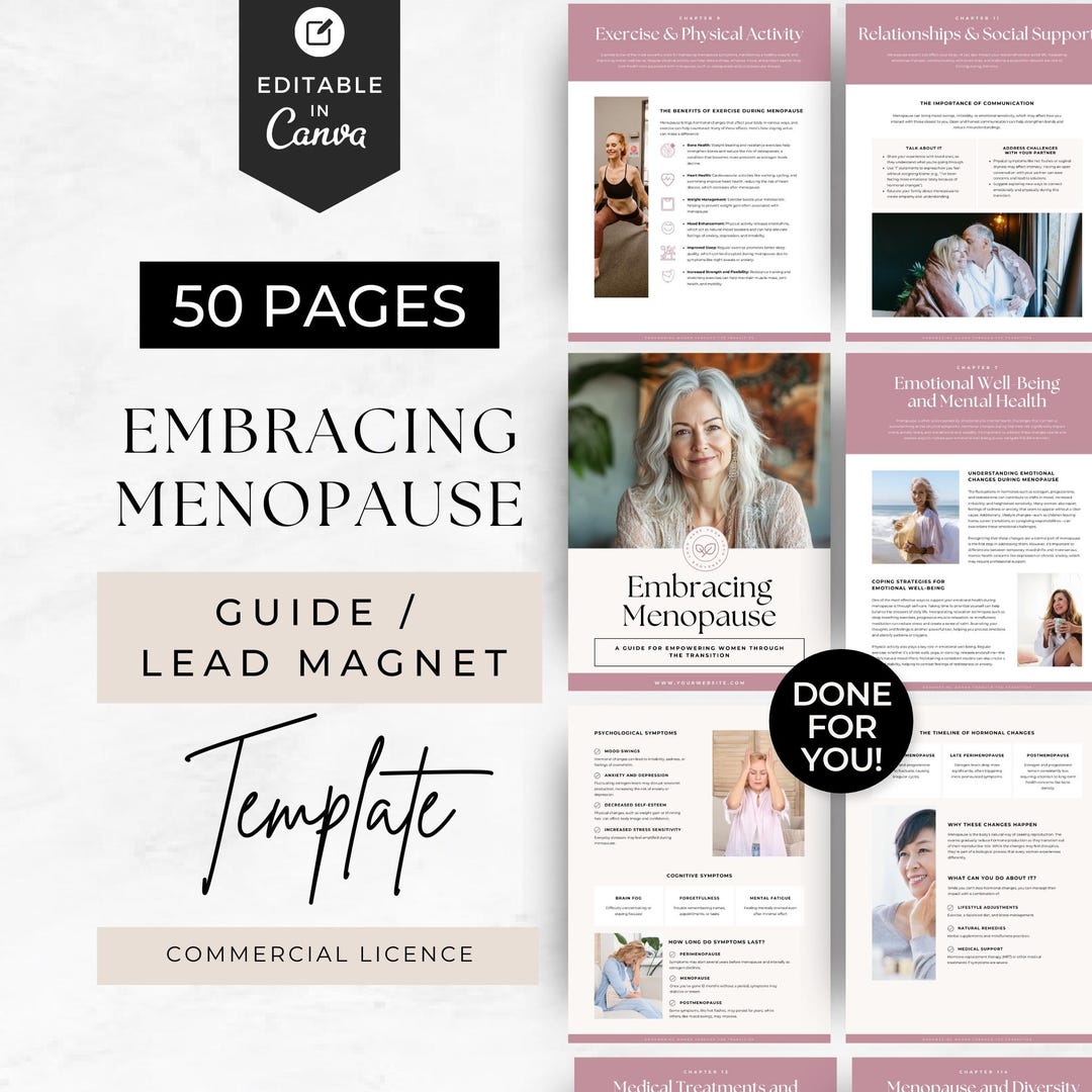 Menopause Guide for Women's Wellness Coaches, Hormone Health Coaching ...