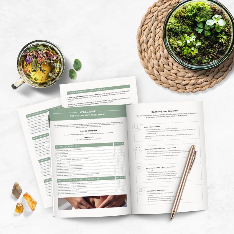 Gut Health Self Assessment, Health Coach Lead Magnet, Symptom ...