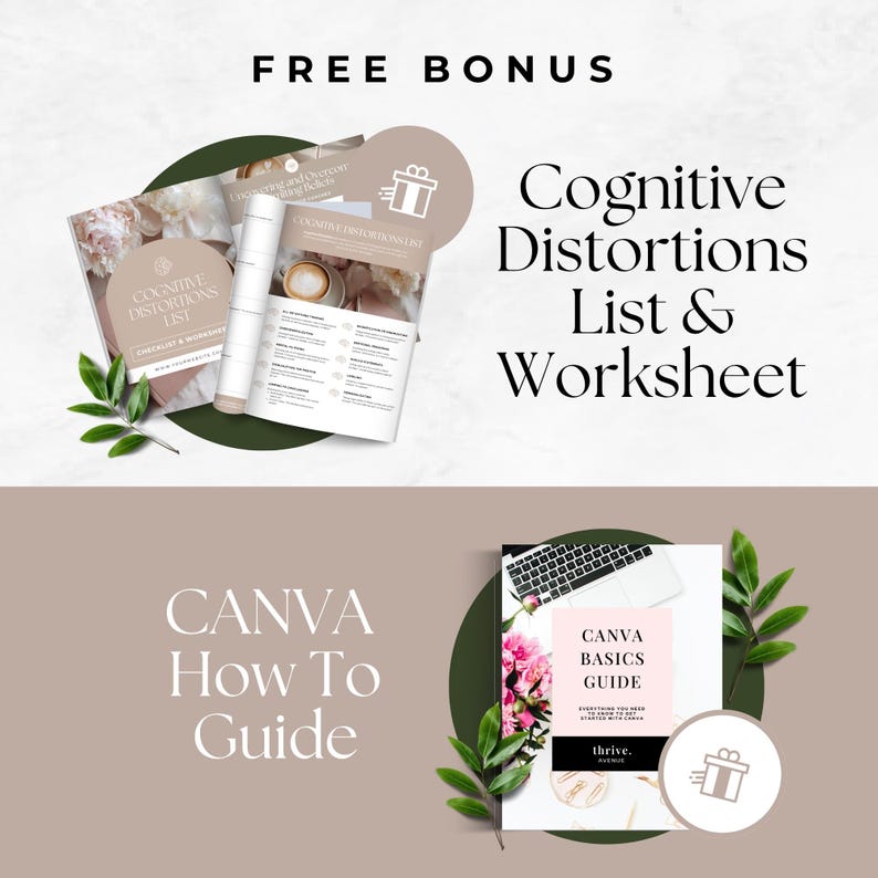 Cognitive Restructuring Workbook, Cognitive Behavioral Therapy ...