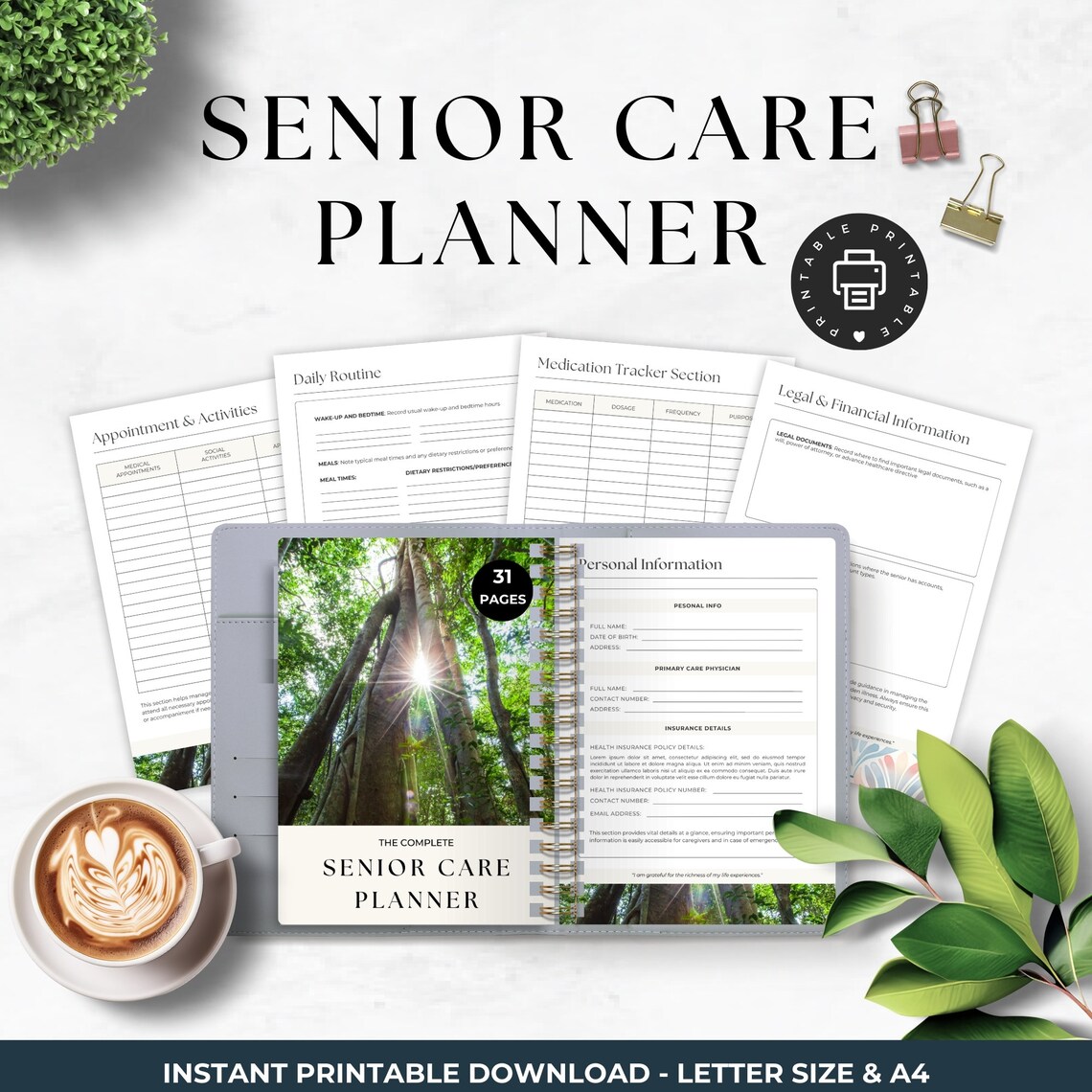 Elderly Care Checklist, Caregiving Checklist, Caregiver Task List ...