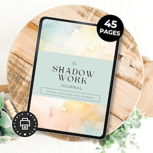 Shadow Work Journal Printable, Book of Shadows, Healing Journal ...