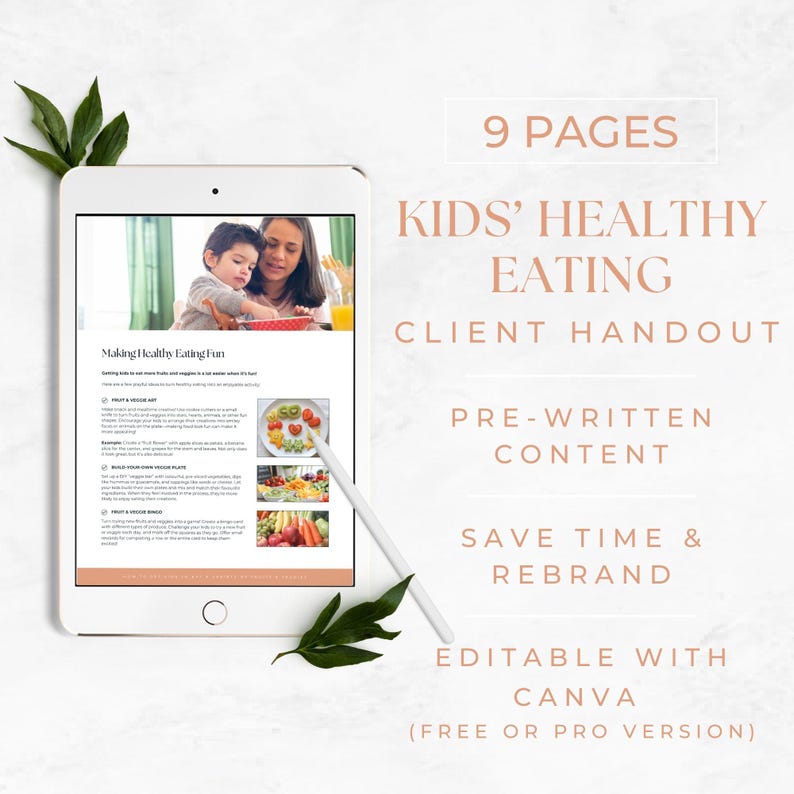 Healthy Eating Habits for Kids Guide, Child Healthy Eating Habits, Fun ...