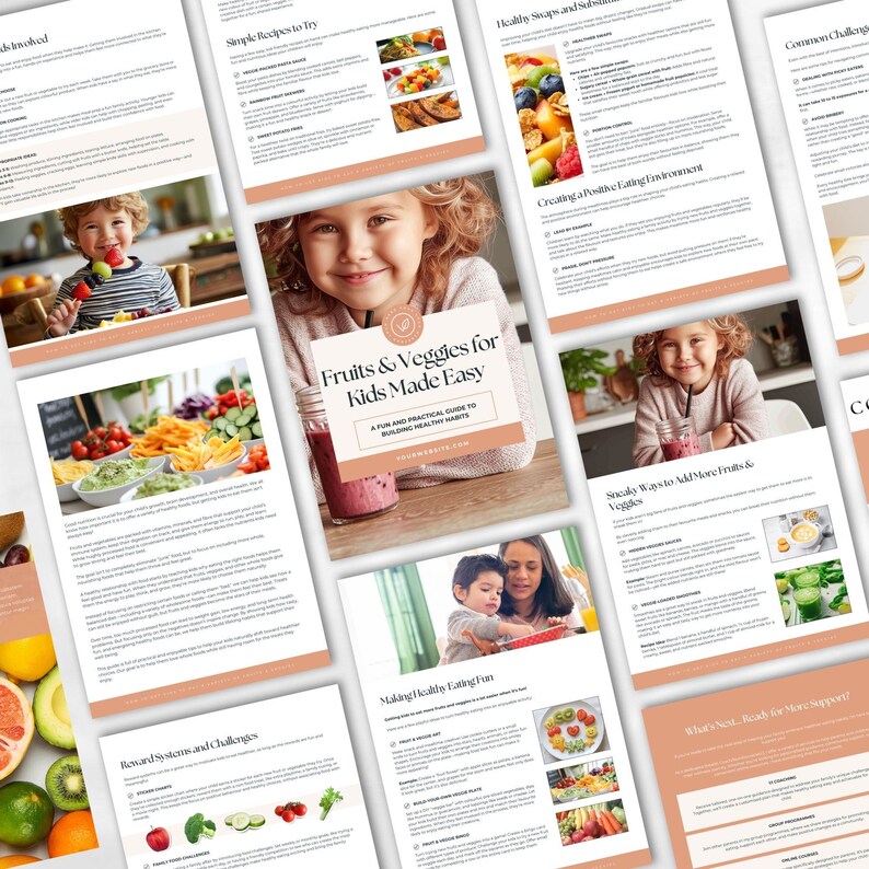 Healthy Eating Habits for Kids Guide, Child Healthy Eating Habits, Fun ...