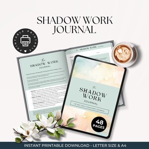Shadow Work Journal Printable, Book of Shadows, Healing Journal ...