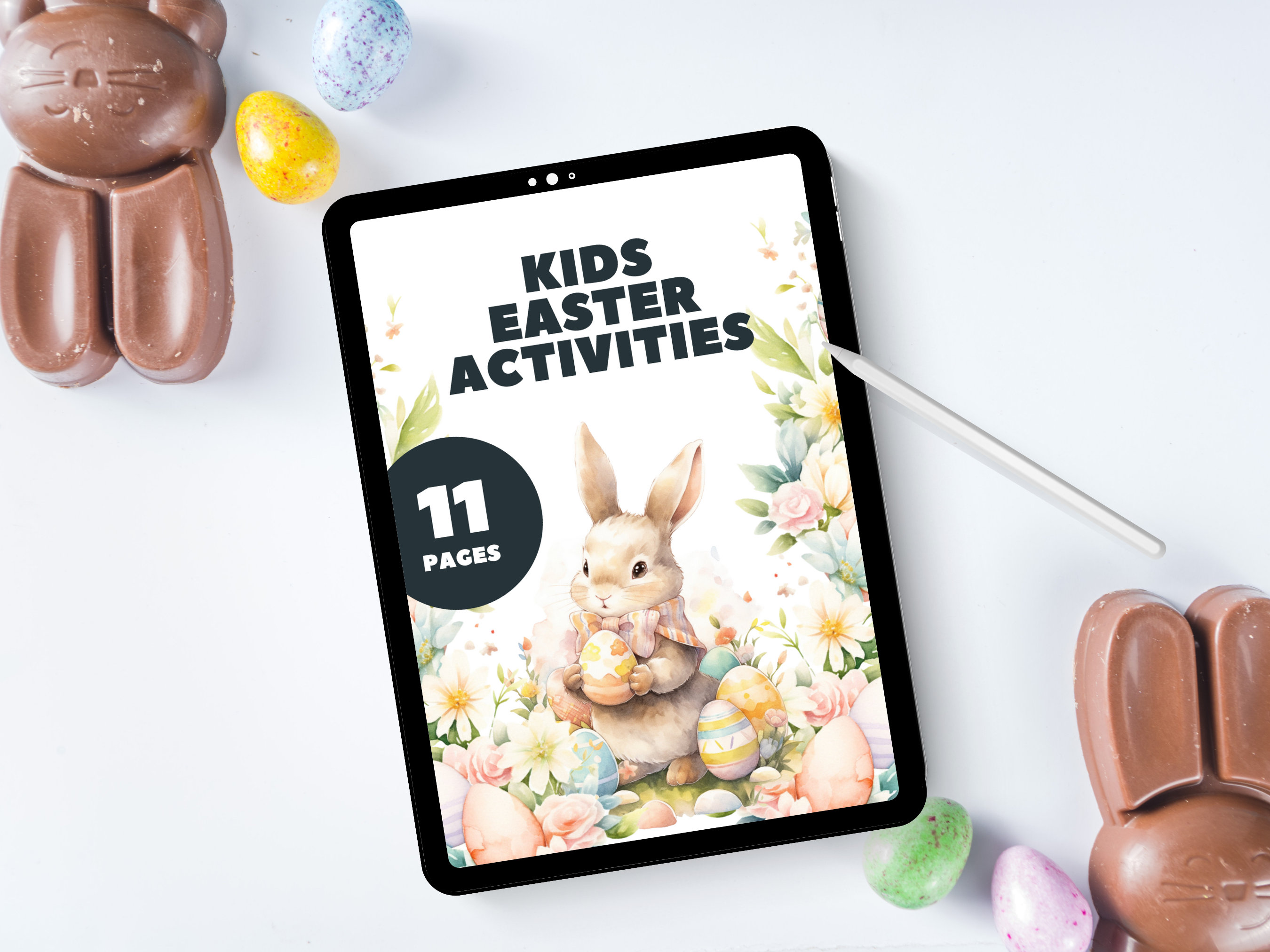 Easter Activity Printable, Kids Easter Activity Book, Editable Easter ...