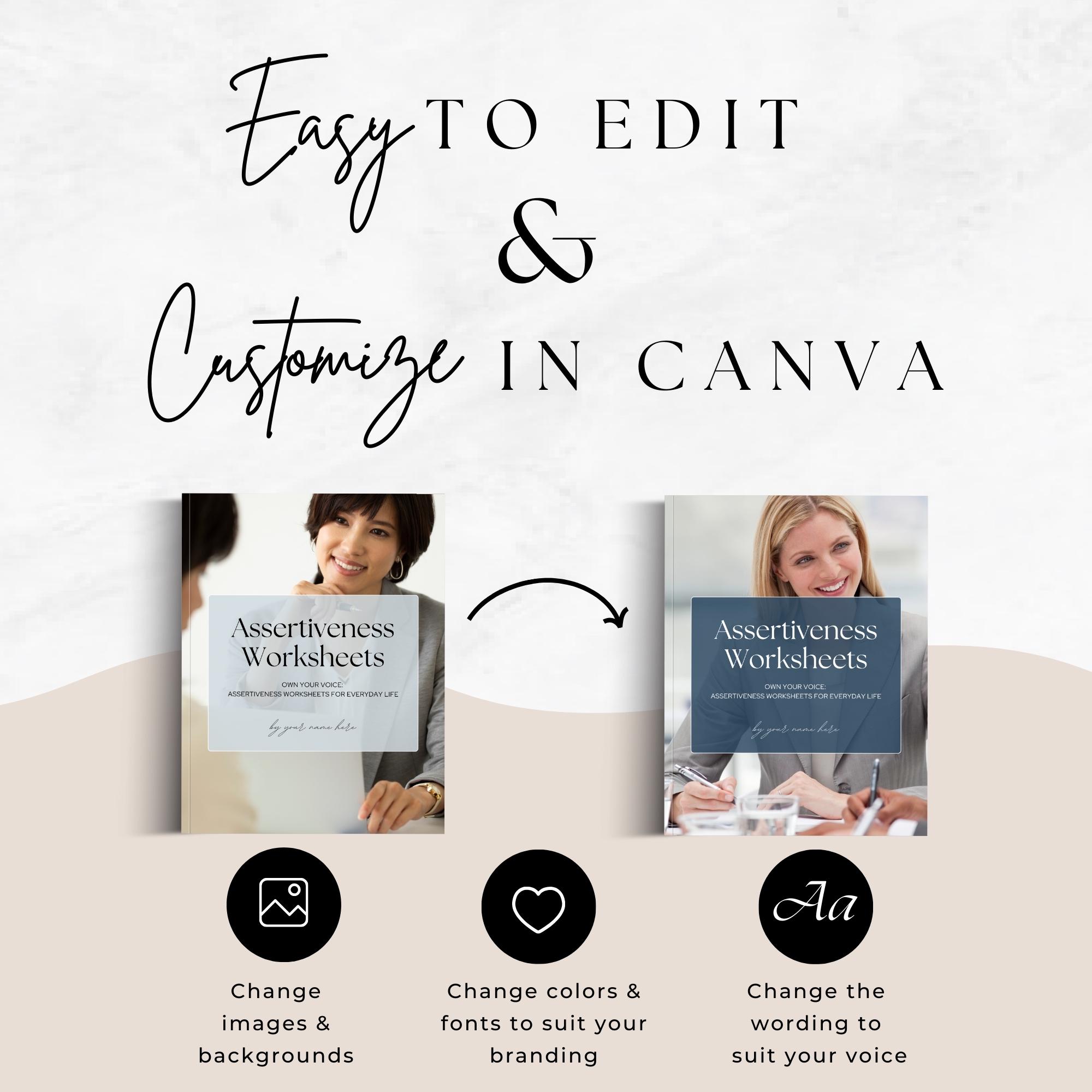 Assertiveness Worksheets, Effective Communication Skills, Personal ...