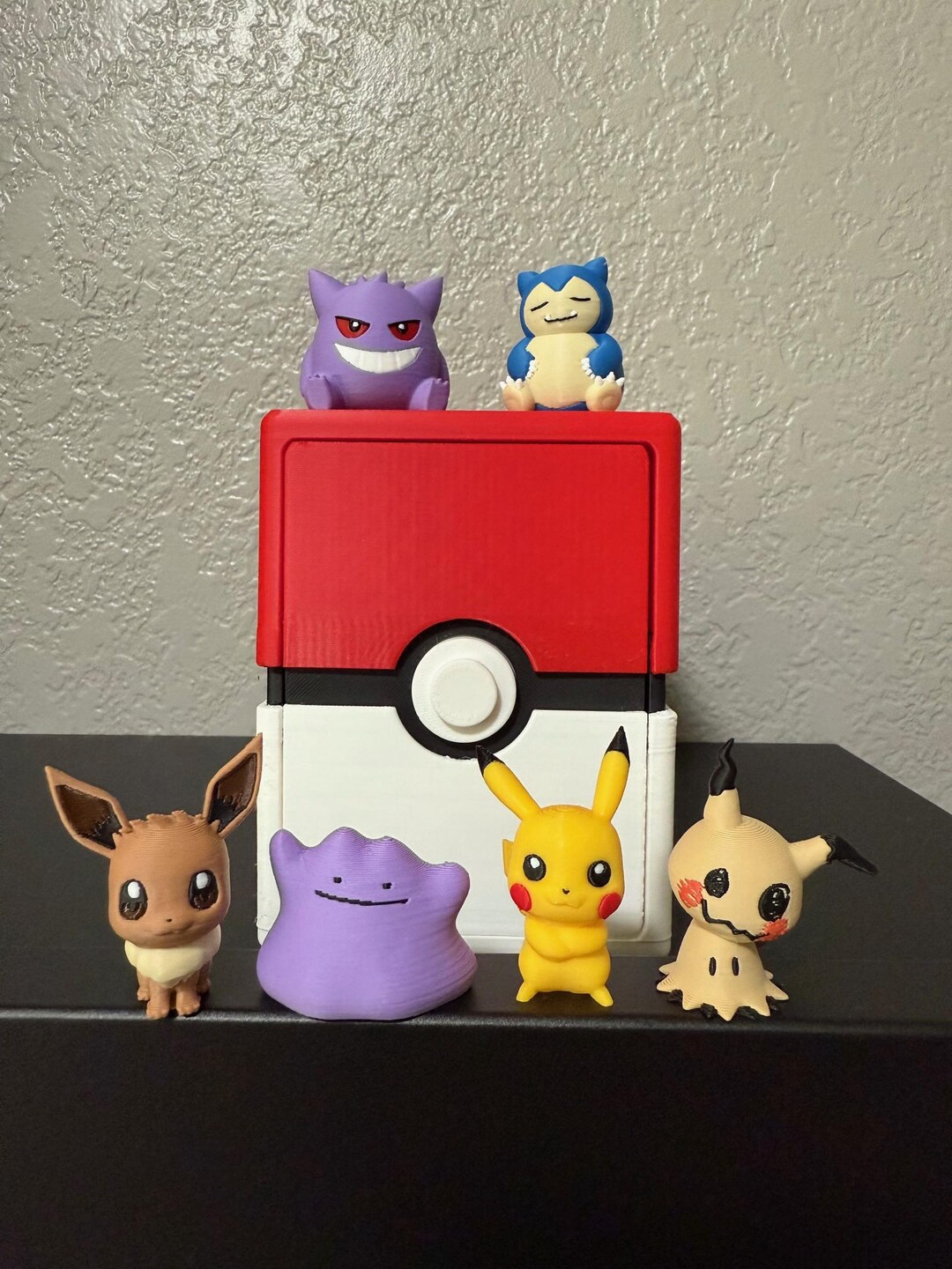 3D Printed Pocket Monster Mini Figure – Collectible Desk Toy - Etsy