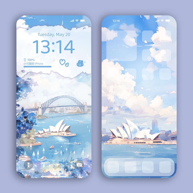 Phone of Blue Harbor - Etsy