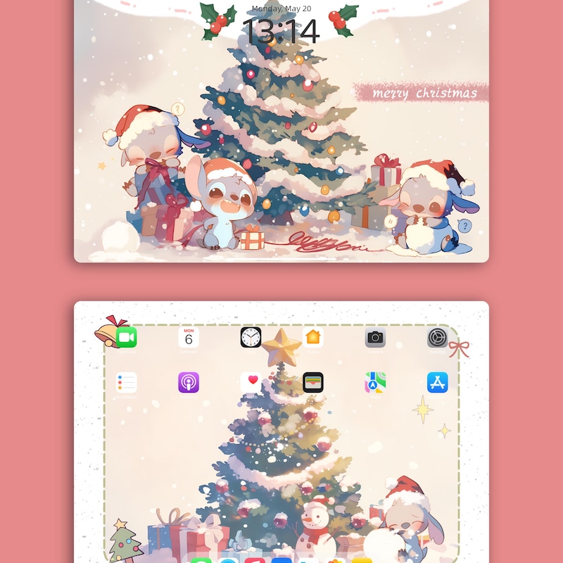 Stitch Wallpaper for iPad - Etsy