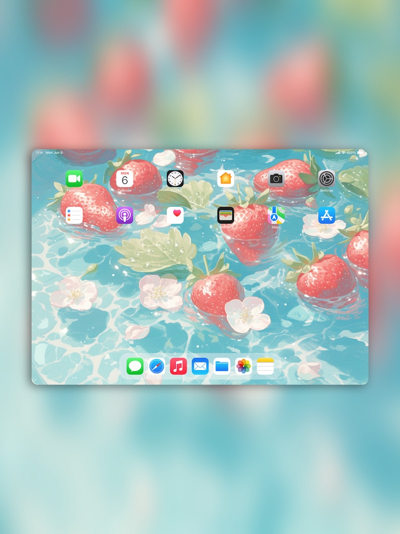 2 iPad Wallpaper Digital Download Cute Wallpaper Ios Wallpaper Lock ...