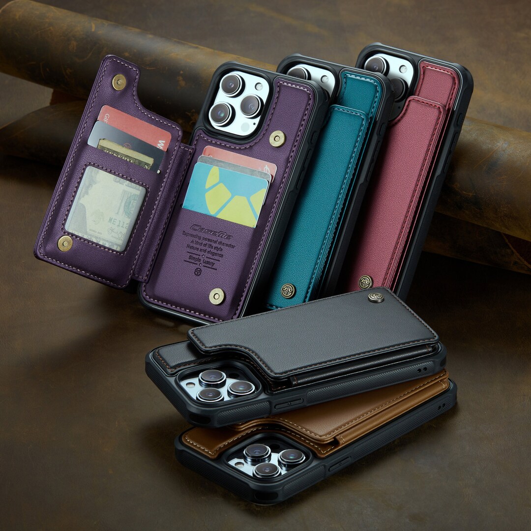 Personalized Luxury Leather Phone Case for iPhone 15 14 13 12 11 Pro ...