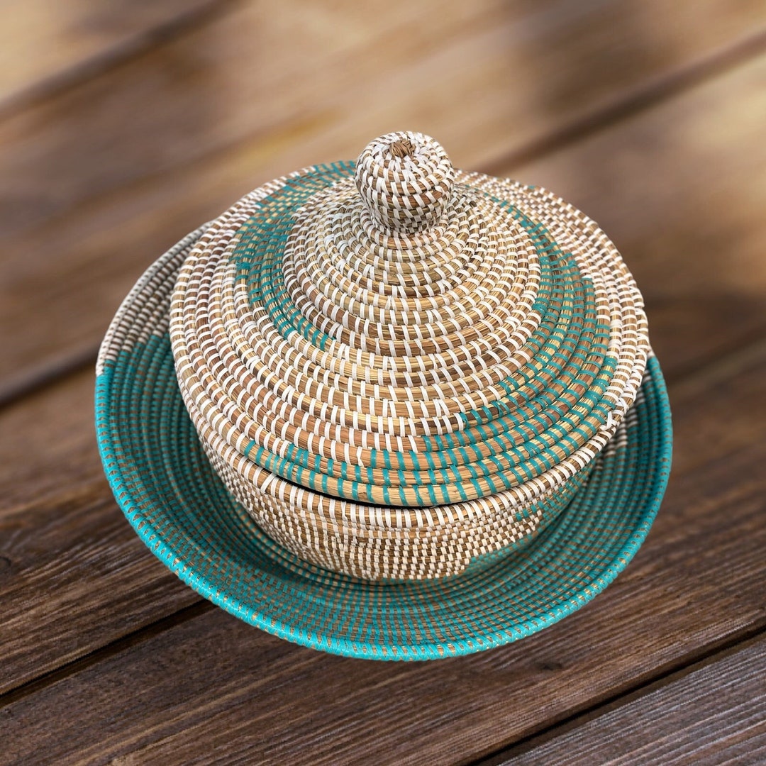 Fairtrade African Handmade Basket Set - Etsy