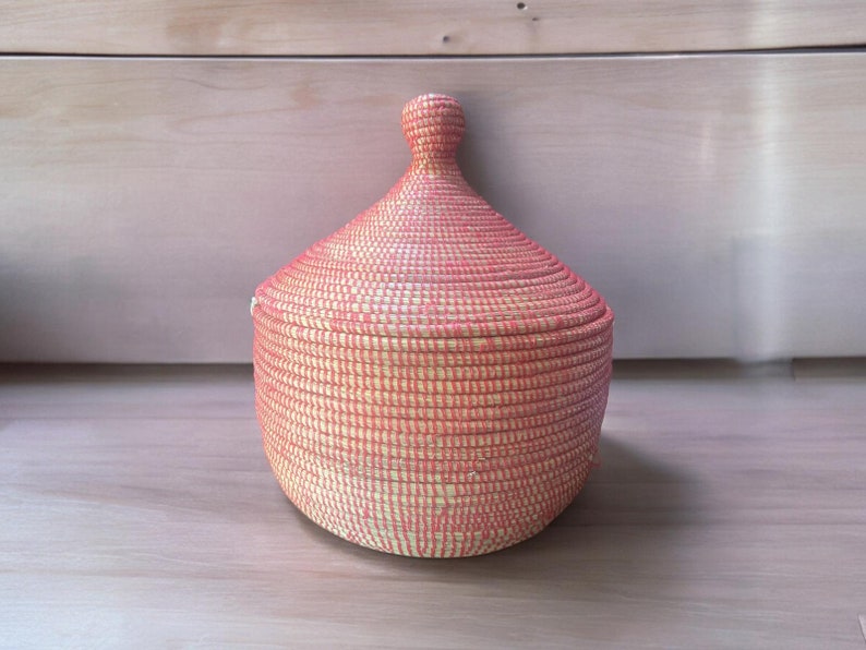 Fairtrade African Handmade Lidded Baskets - Etsy