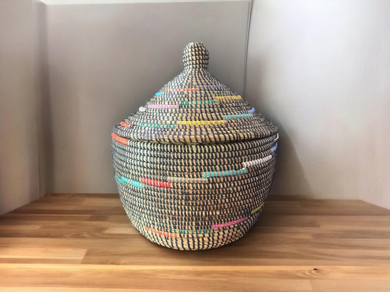 Fairtrade African Handmade Lidded Baskets - Etsy