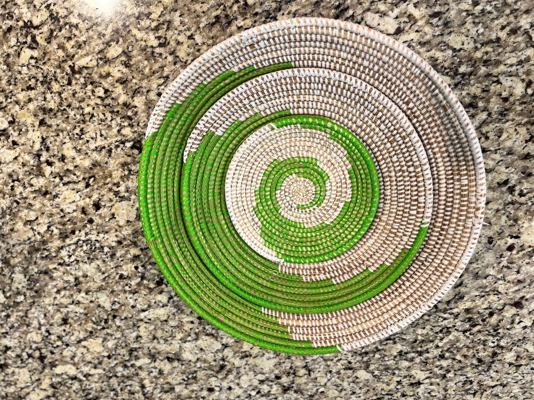 Fairtrade African Handmade Decorative and Storage Baskets - Etsy