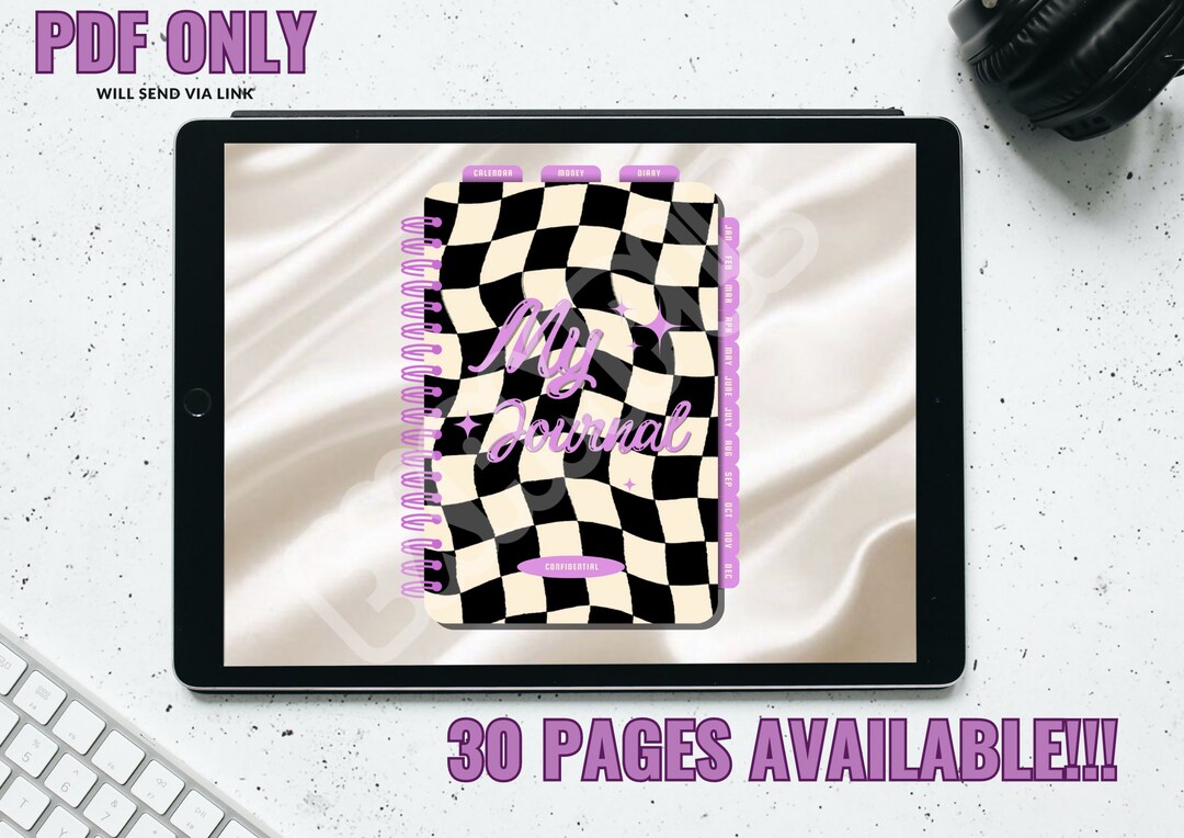 2024 Student Digital Journal Y2k Style (pdf)(notability/goodnotes) - Etsy