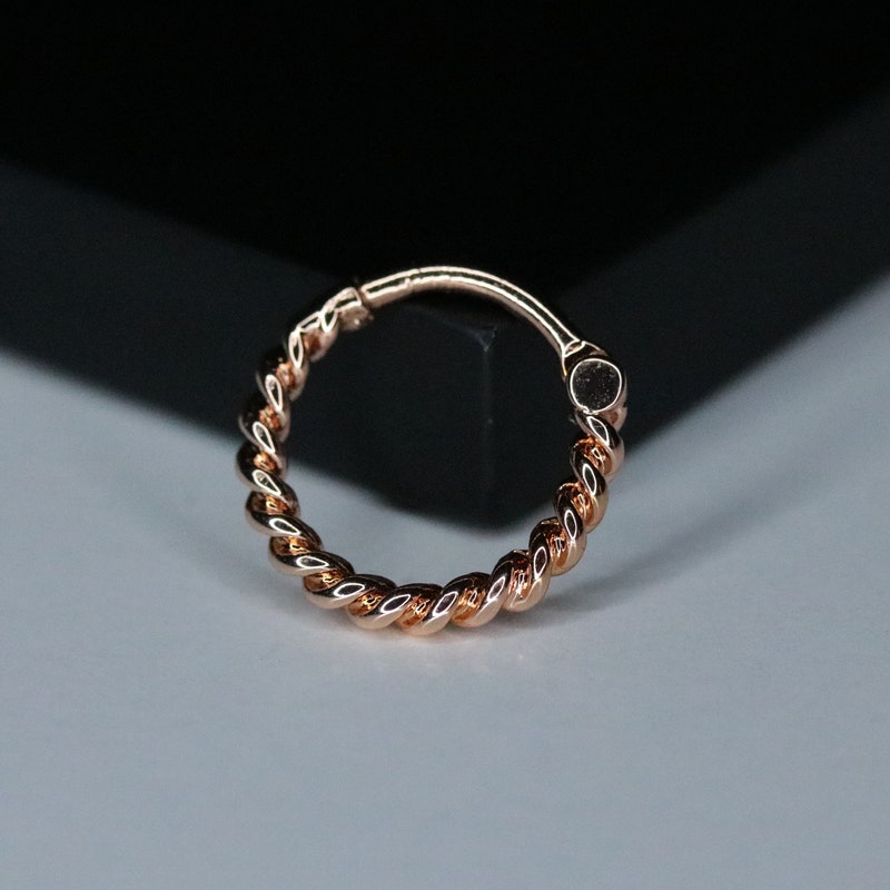 Rose Gold Septum Jewelry - Etsy