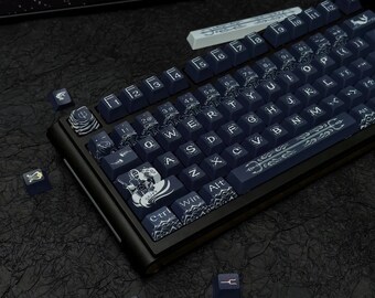 Custom Keycaps 126 Pcs Calico Cat Theme for MAC Mechanical Keyboards ...