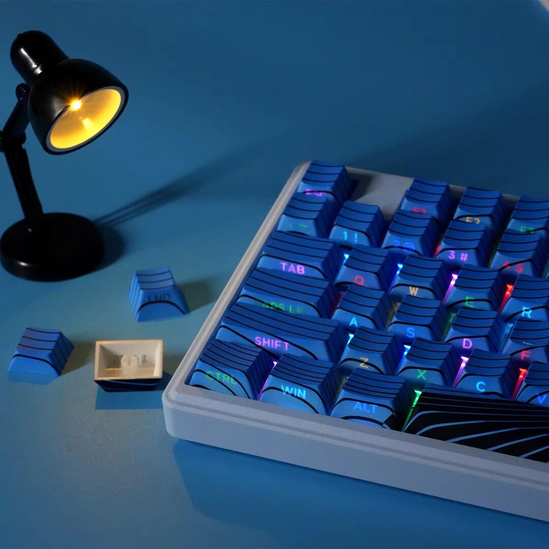 Custom Backlit Keycaps 135 Pcs for Mechanical Keyboards Cherry Profile ...