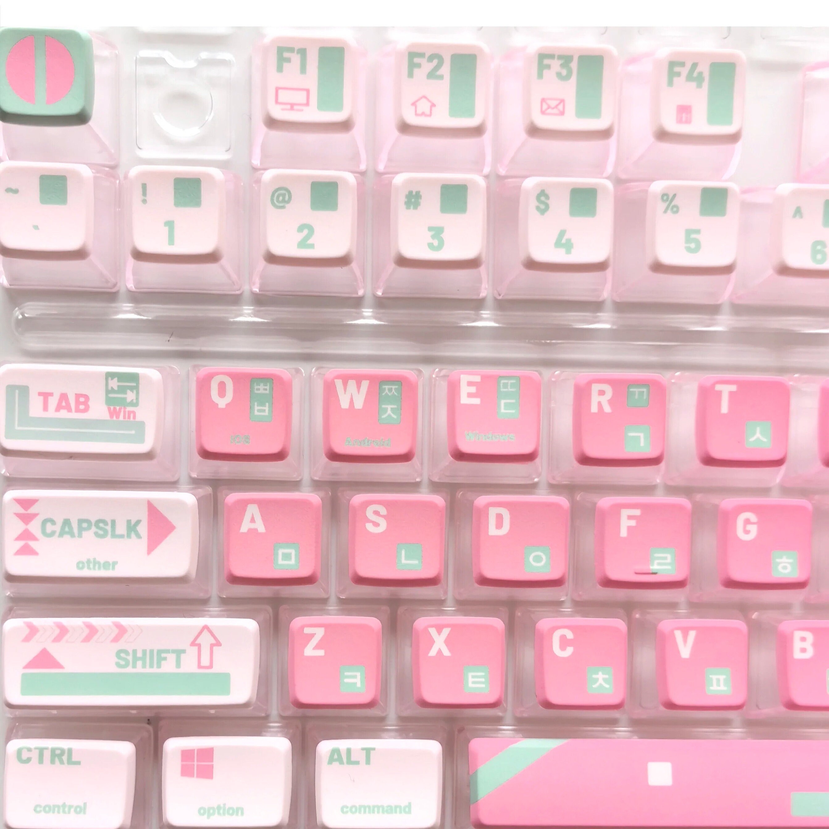 Pudding Keycaps Custom 116 Pcs for Mechanical Keyboards Deep Pink Theme ...