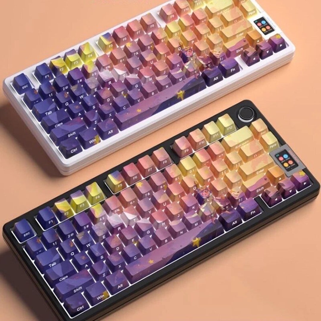 Custom Backlit Keycaps 135 Pcs for Mechanical Keyboards Cherry Profile ...