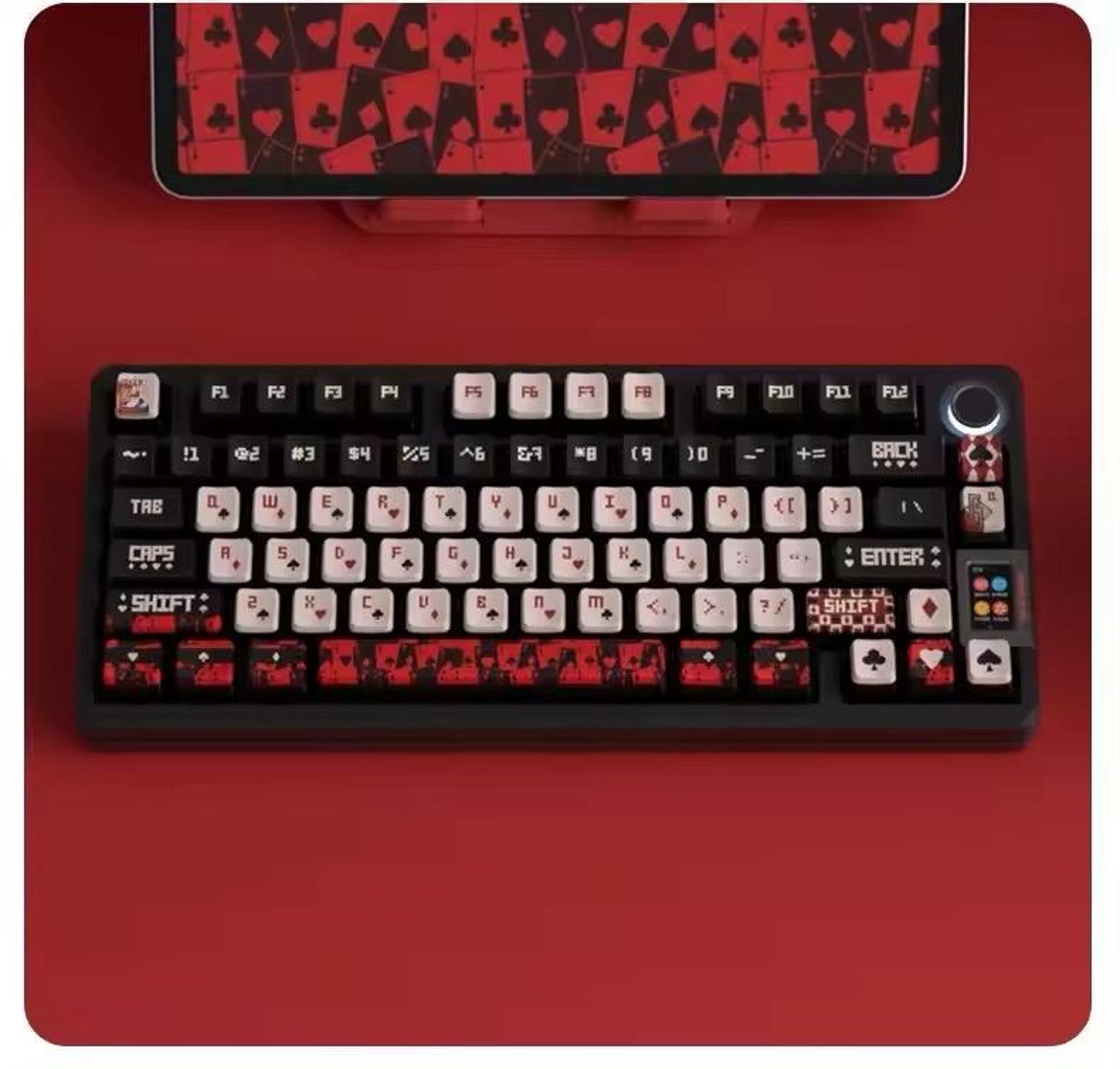 Custom Pudding Keycaps 122 Pcs Joker Theme for Mechanical Keyboards OEM ...