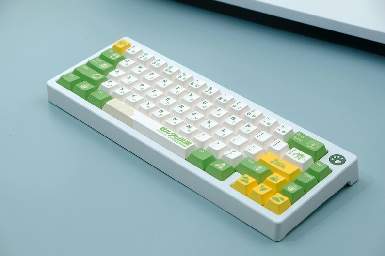 Custom Gaming Keycaps 151 Pcs Zelda V3 Theme for Mechanical Keyboards ...
