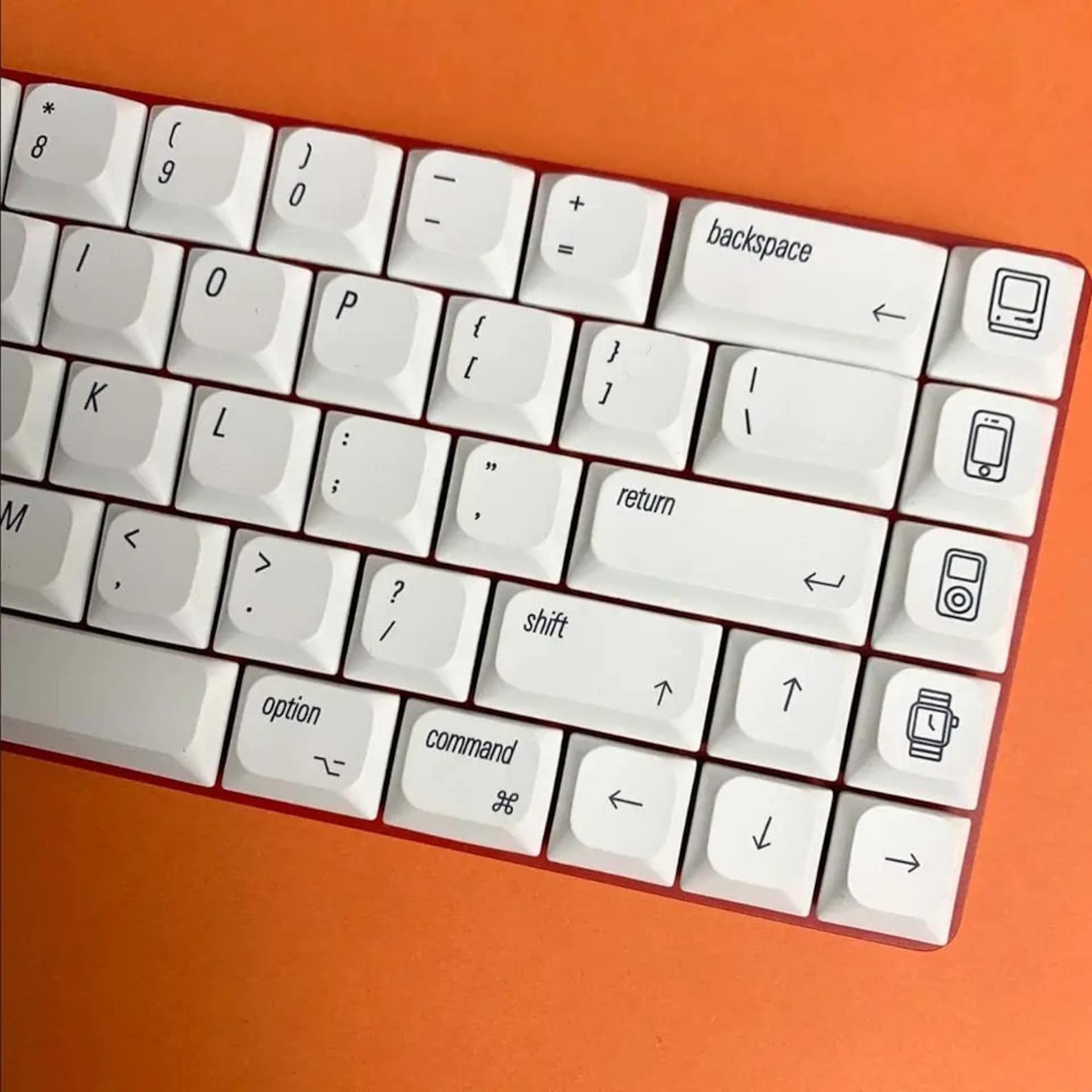 Custom Keycaps Classic Apple 126 Low Profile Keycaps for Mechanical ...