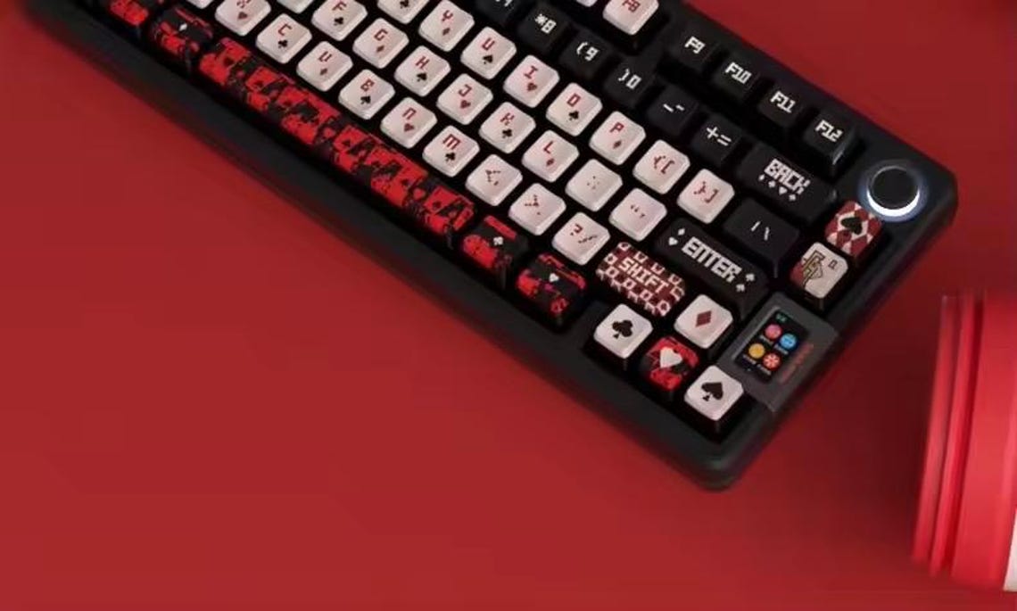 Custom Pudding Keycaps 122 Pcs Joker Theme for Mechanical Keyboards OEM ...