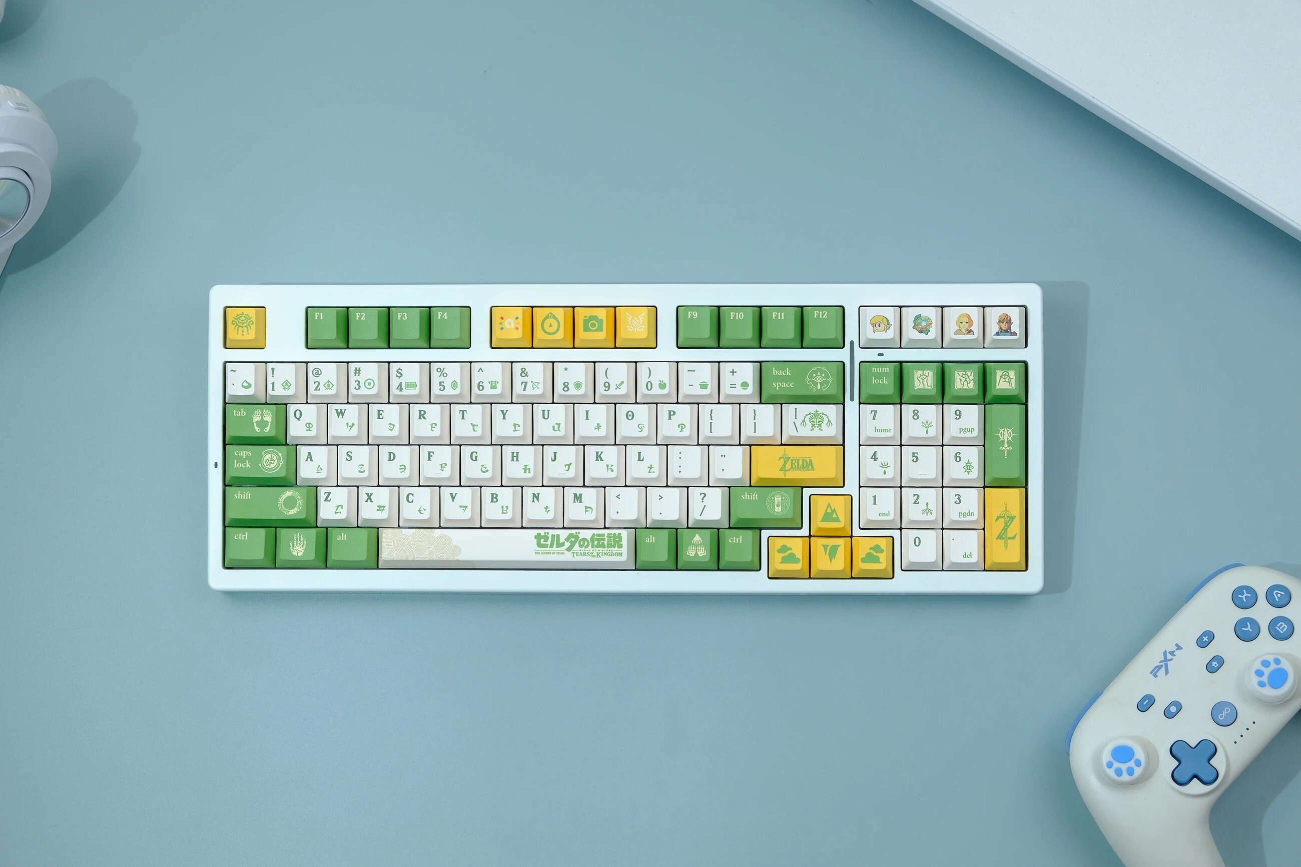 Custom Gaming Keycaps 151 Pcs Zelda V3 Theme for Mechanical Keyboards ...